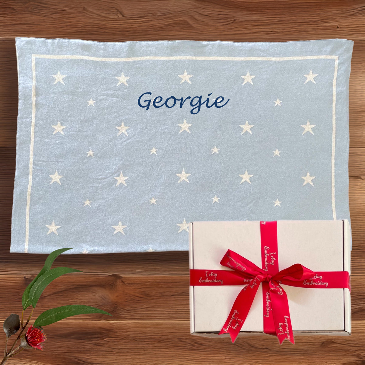 Christmas Blankets & Muslins – I Say Embroidery